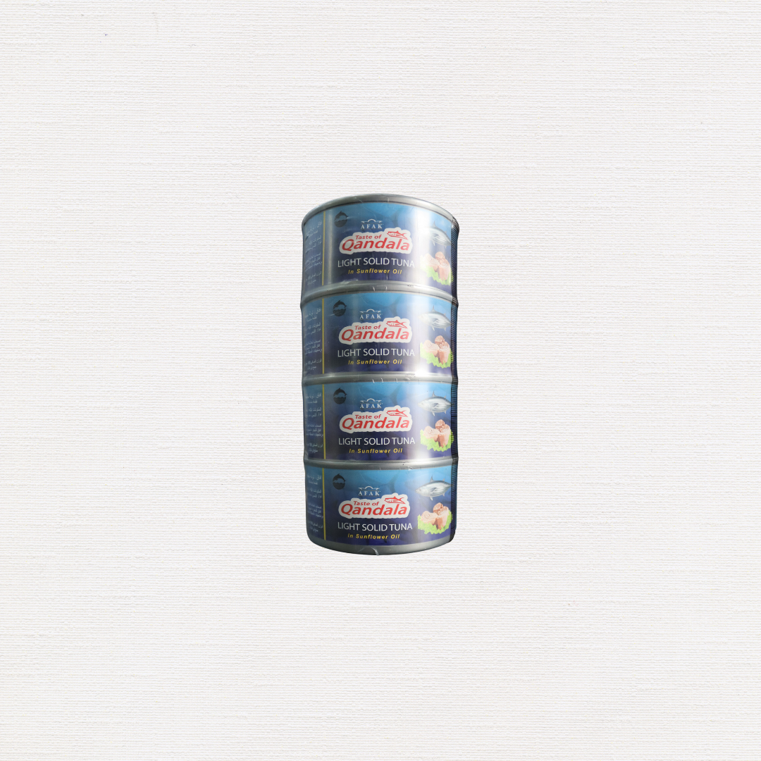 Qandala Light Solid Tuna 4 x 185g – Abrar Store